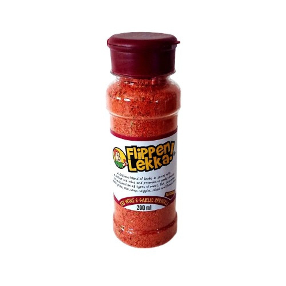 Flippen Lekka Red Wine & Garlic Sprinkle | Canada – The South African Shop